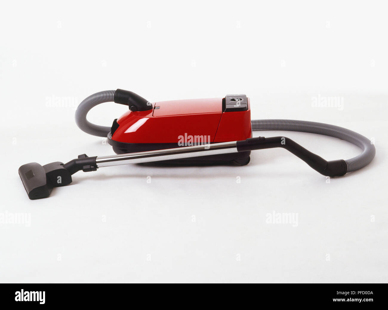 Red vacuum cleaner Stock Photo - Alamy