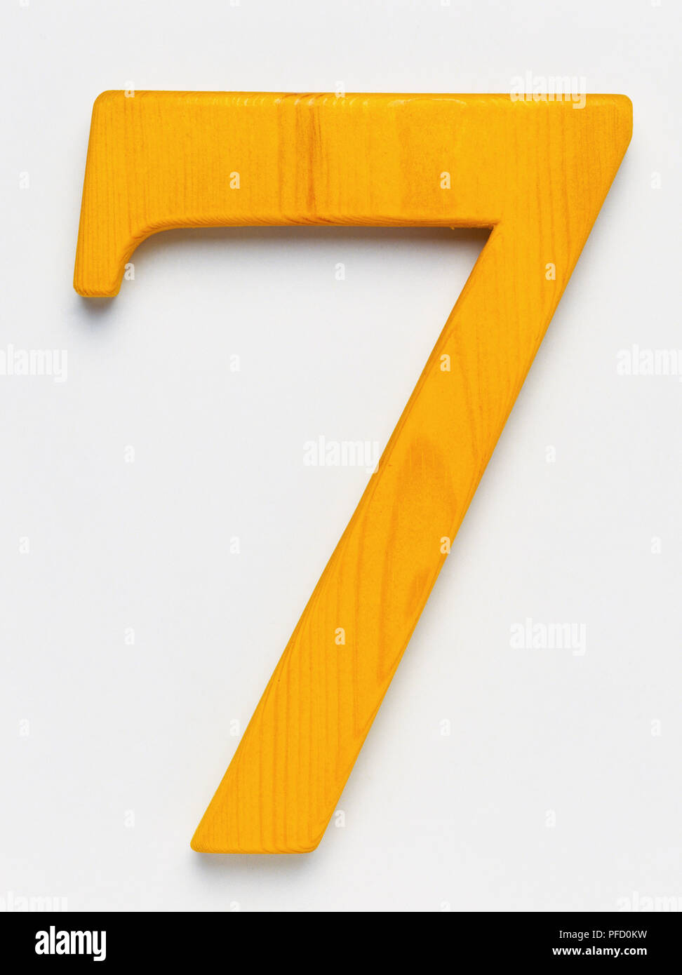 Yellow number 7 hi-res stock photography and images - Alamy