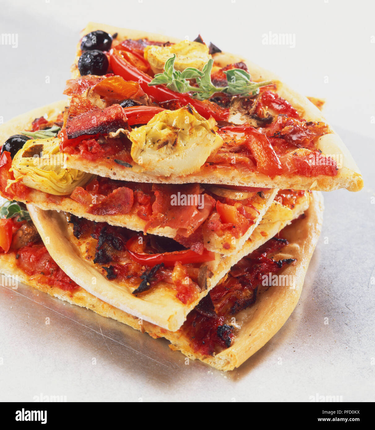 Pizza pies slices hi-res stock photography and images - Alamy