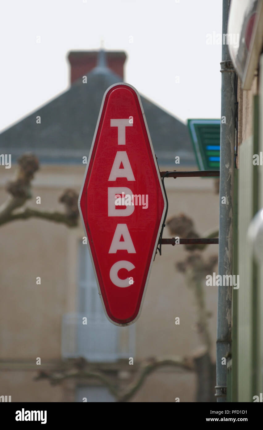 Tobacconists sign hi-res stock photography and images - Alamy