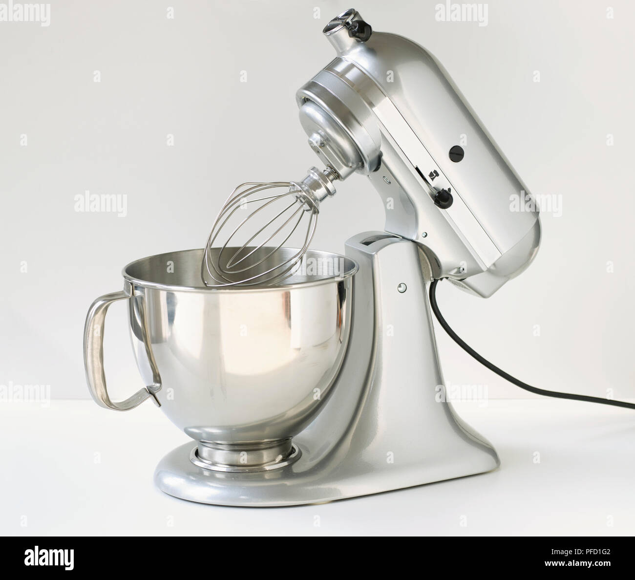 Stainless steel food processor Stock Photo - Alamy