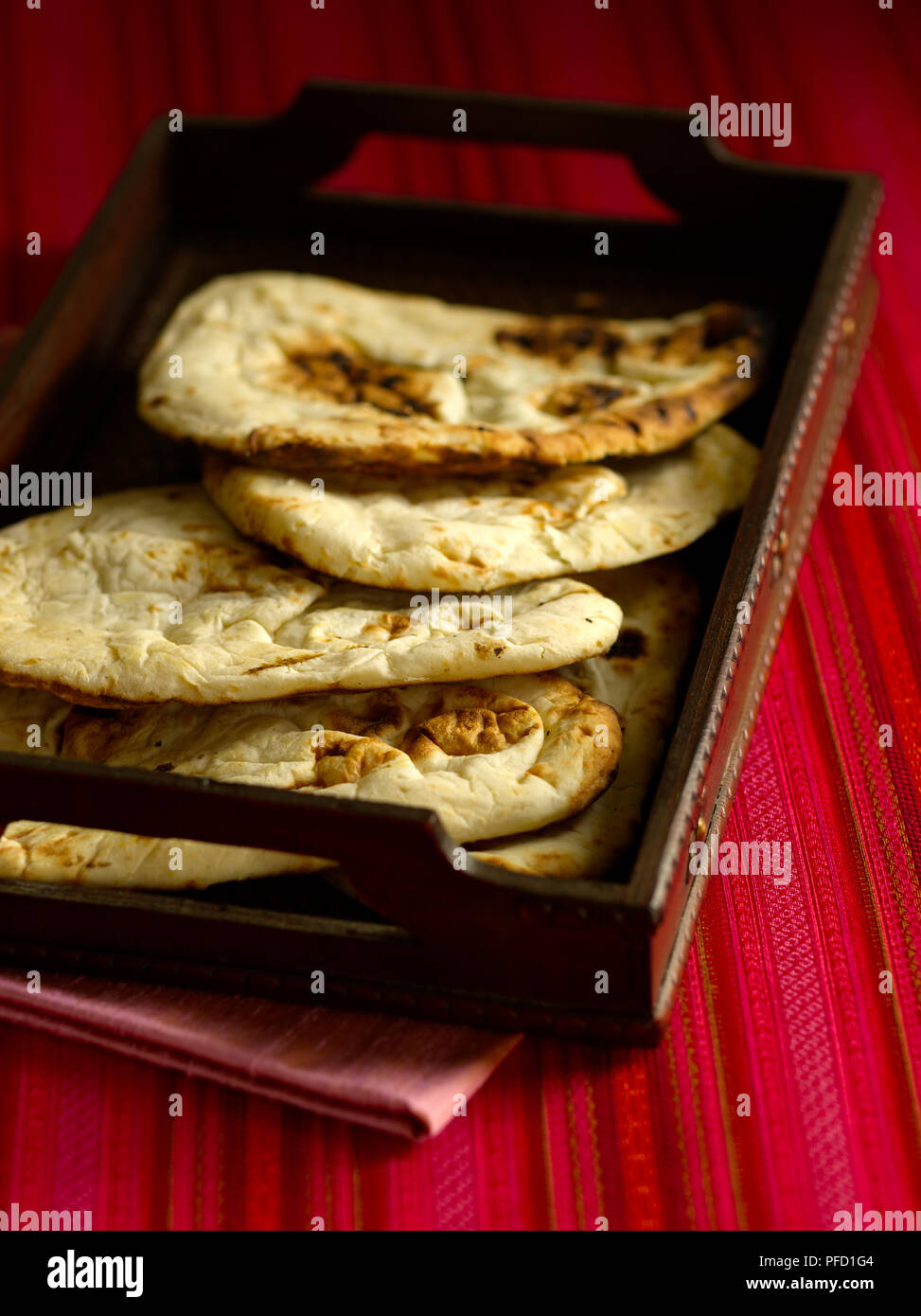Naan bread tray hi-res stock photography and images - Alamy