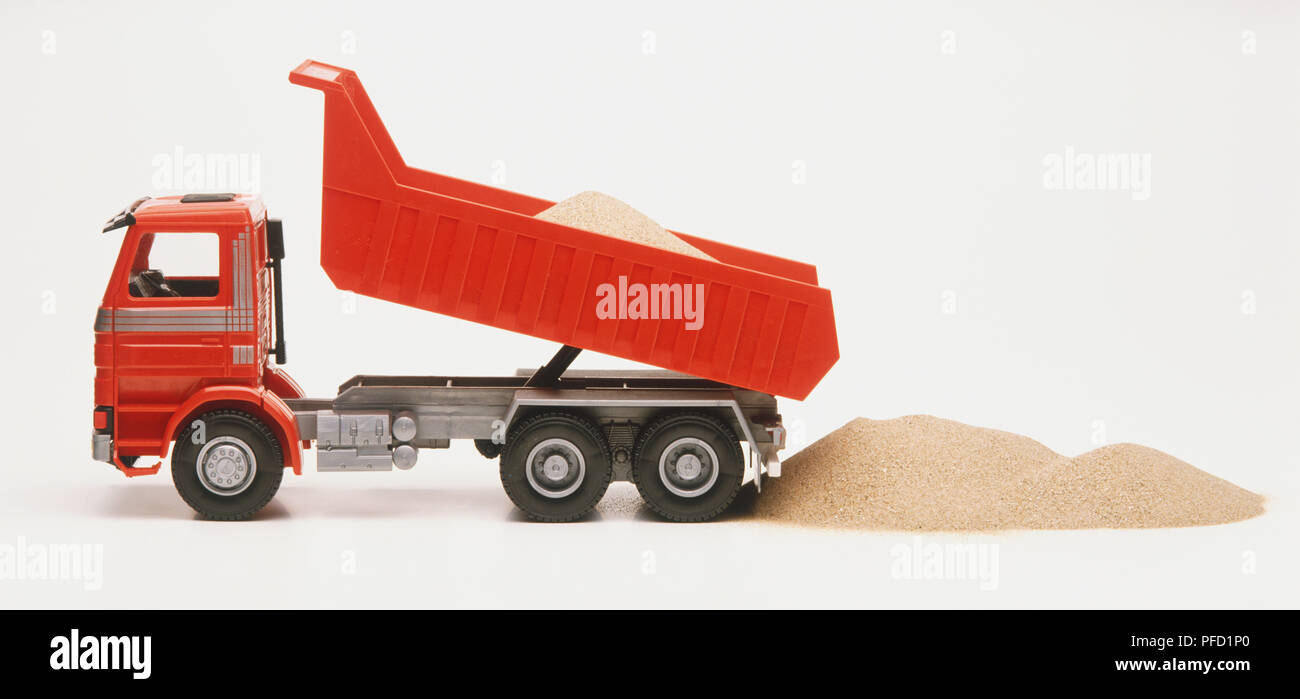 Tipping truck hi-res stock photography and images - Alamy