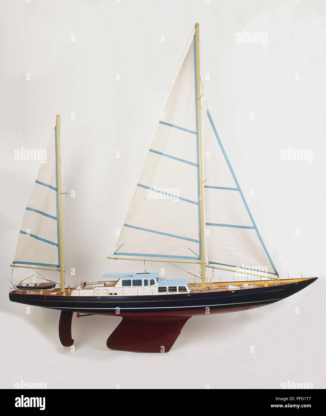 Two masted sailing yacht Stock Photo - Alamy