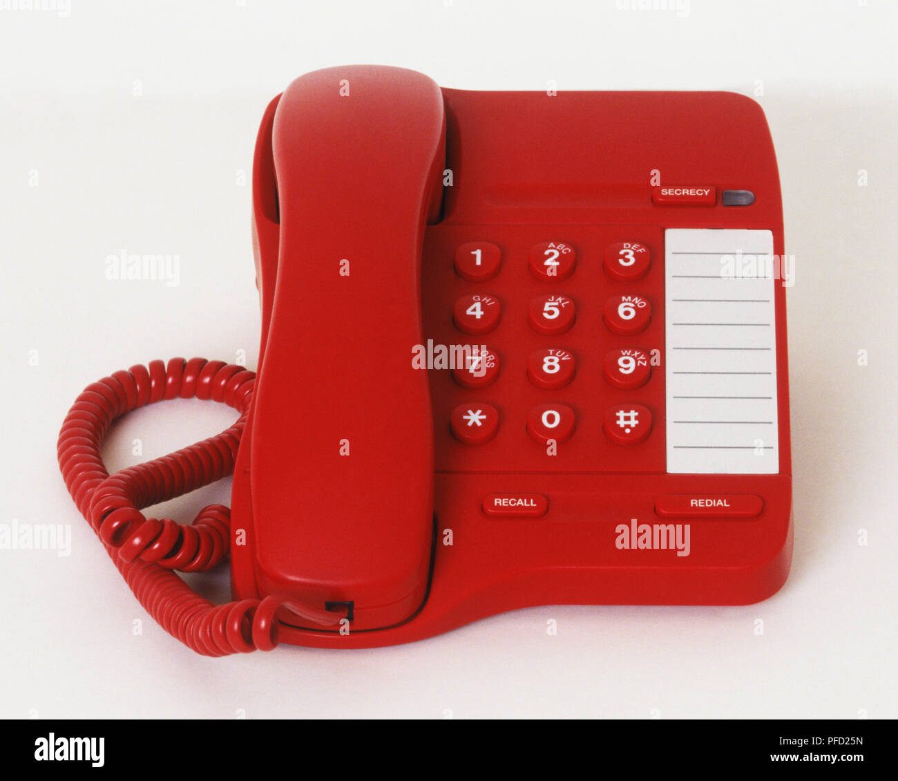 Horizontal shot red telephone hi-res stock photography and images - Alamy