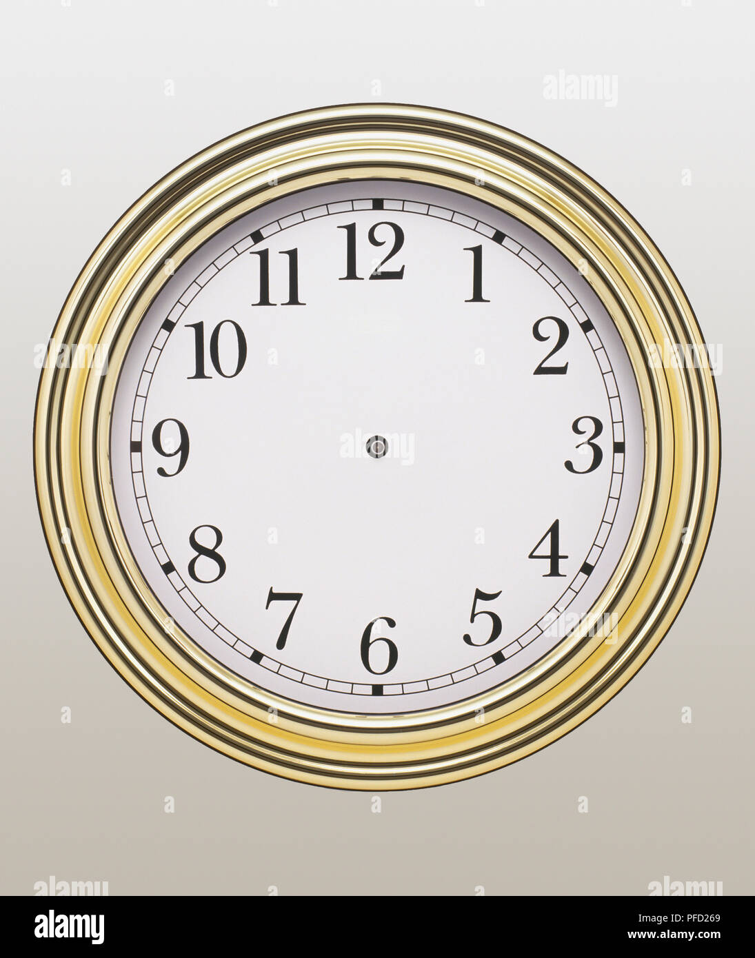 Section of a clock face Stock Photo - Alamy