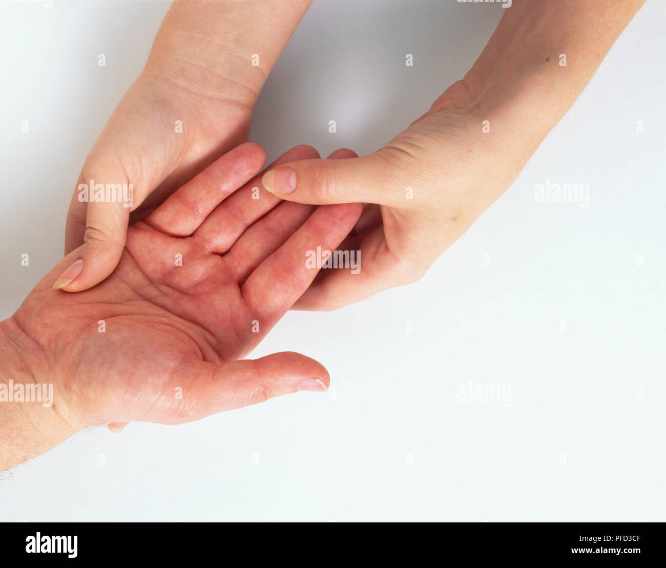 Palmistry hands hi-res stock photography and images - Alamy
