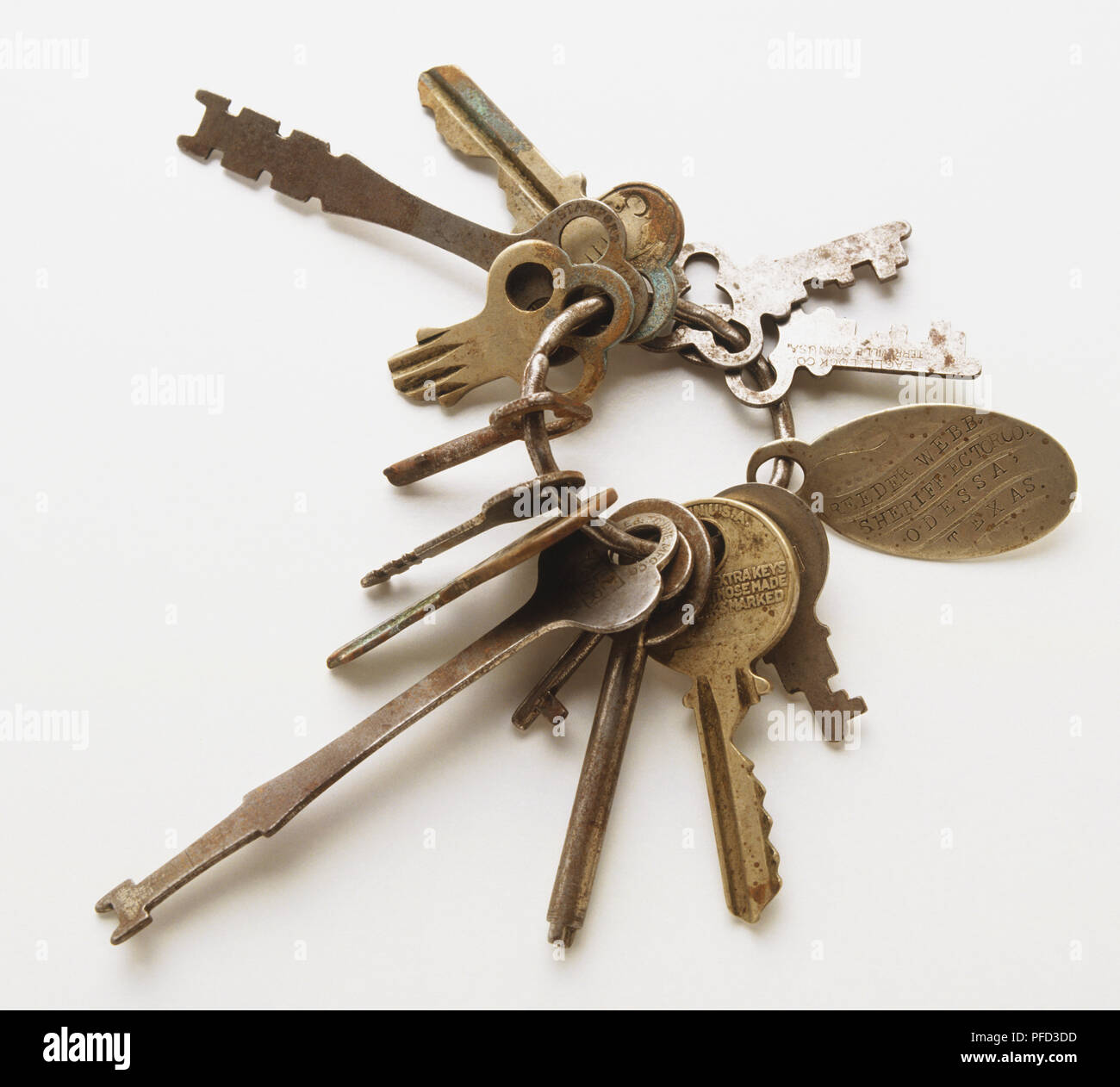 Sheriff's gaol keys Stock Photo - Alamy