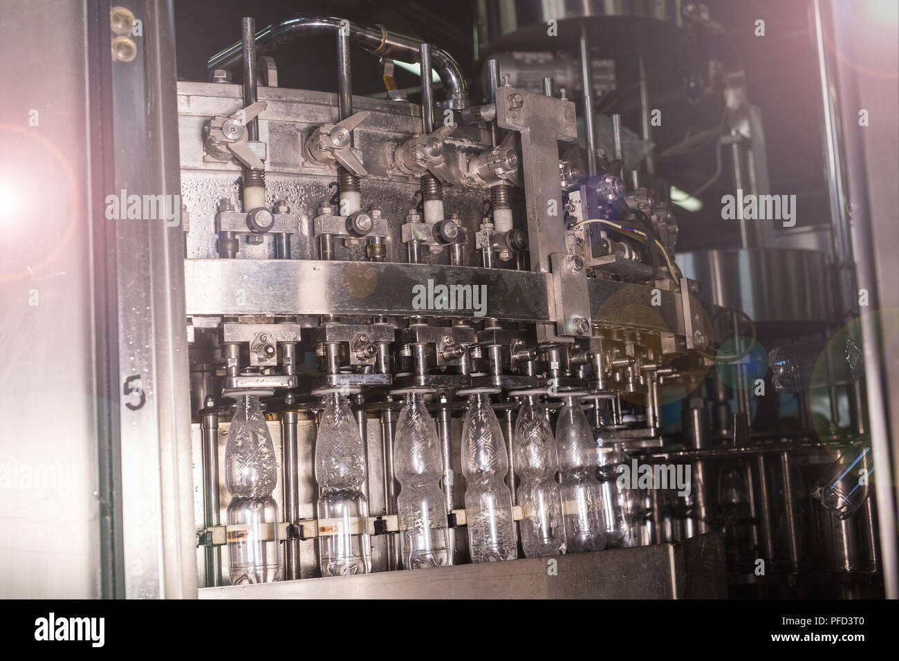 Water factory - Water bottling line for processing and bottling pure ...