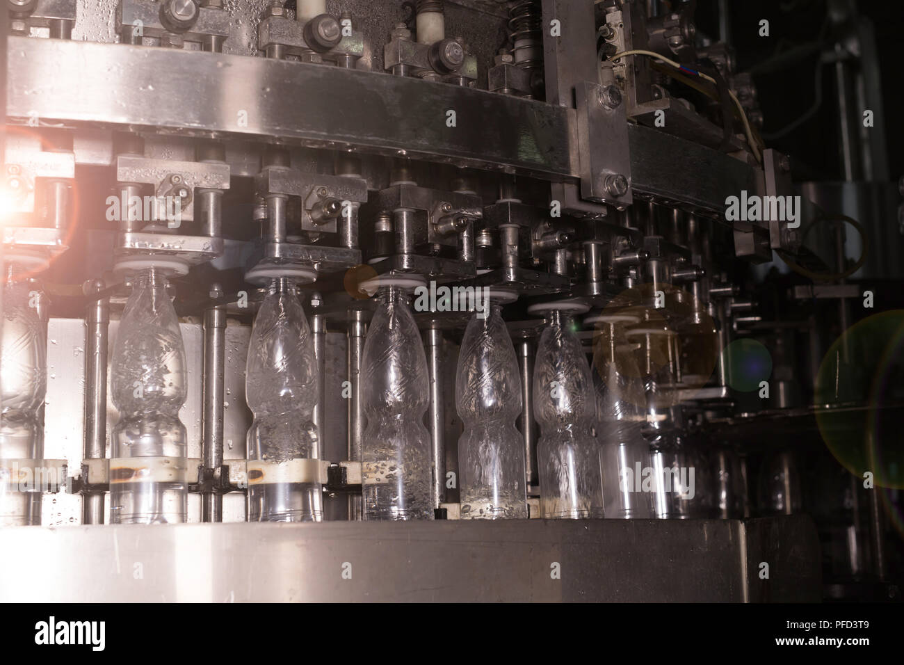 Water factory - Water bottling line for processing and bottling pure ...