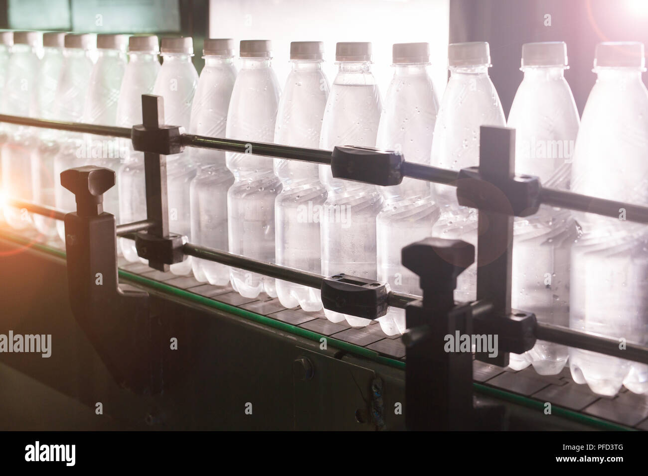Water factory - Water bottling line for processing and bottling pure ...