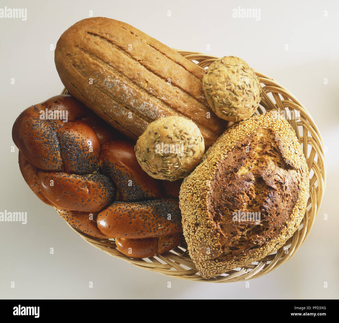 Varieties of breads hi-res stock photography and images - Alamy