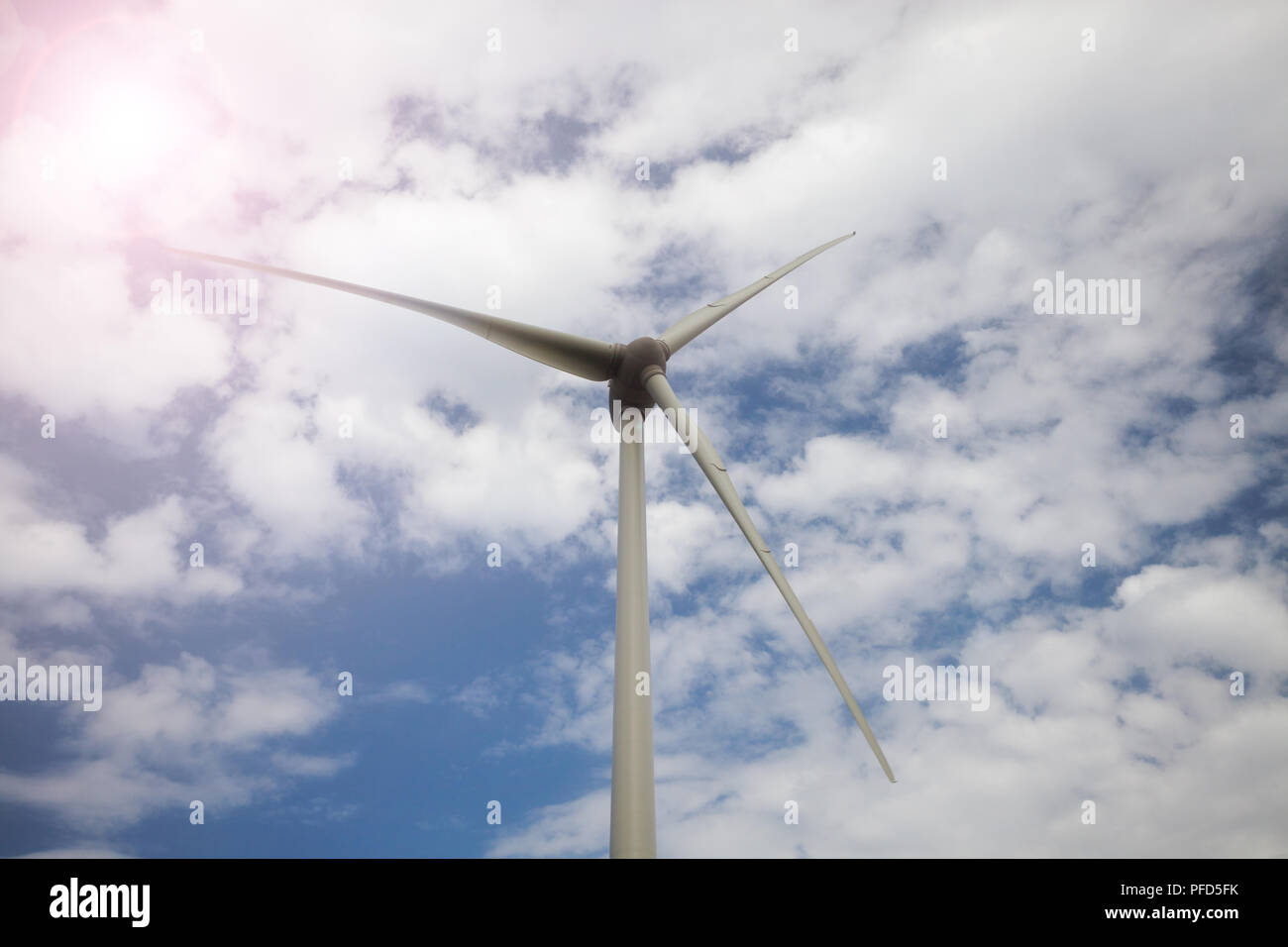 Wind power energy generation turbine Stock Photo - Alamy