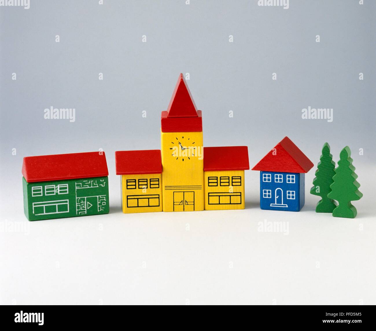 Tower wooden model hi-res stock photography and images - Alamy