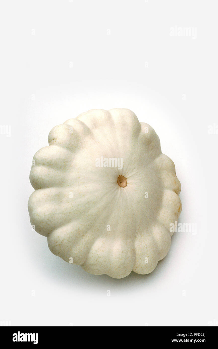 Marrow 'White Custard', close-up Stock Photo - Alamy