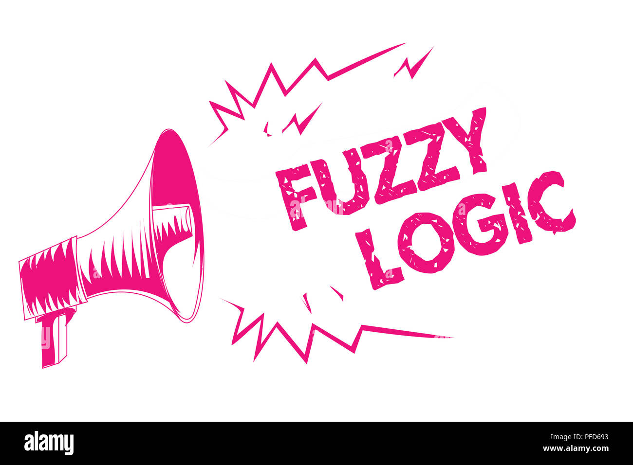 Fuzzy logic text hi-res stock photography and images - Alamy
