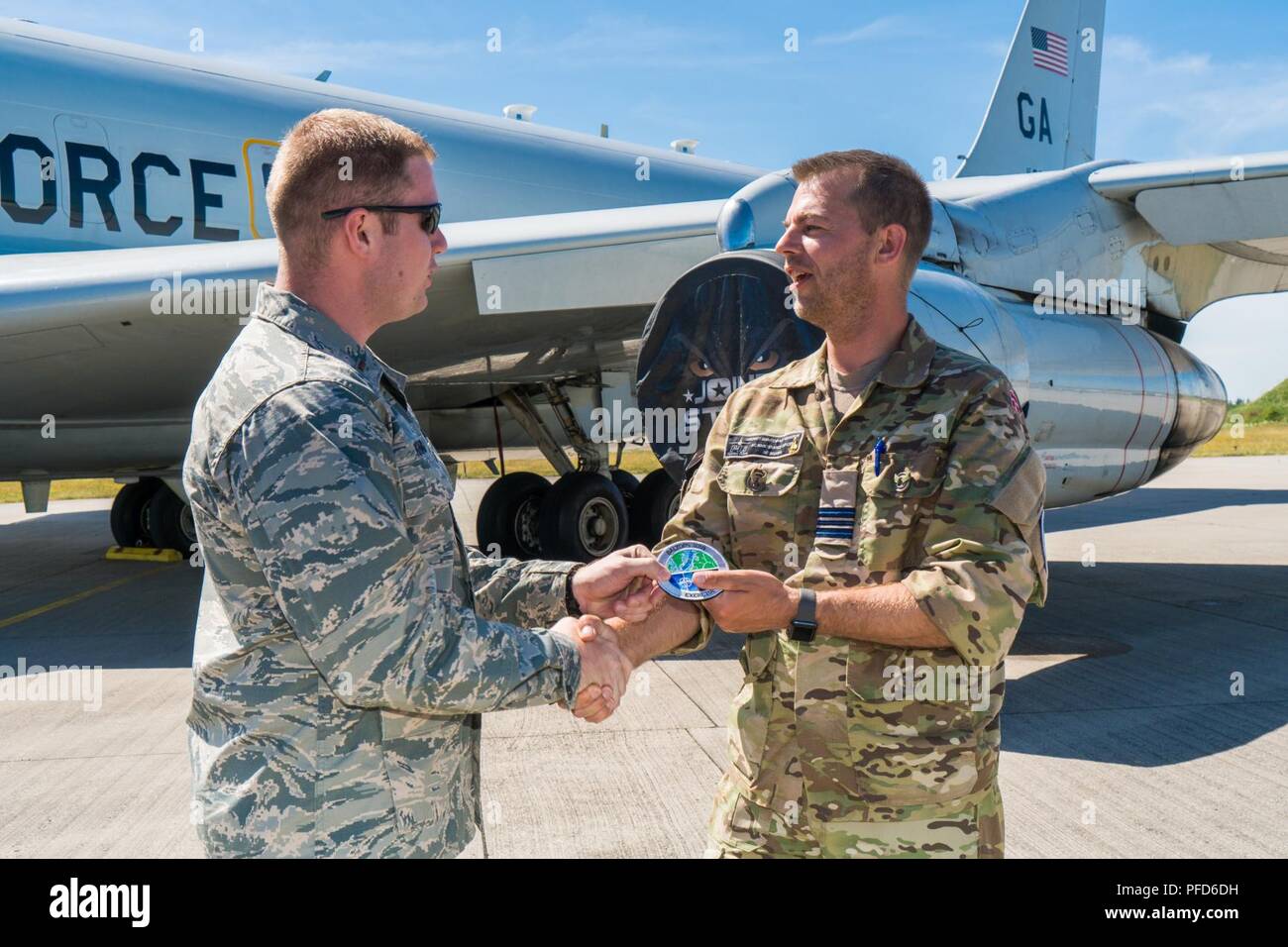 U.S. Air Force 2nd Lt. Zachary Knauss, an aircraft maintenance officer ...