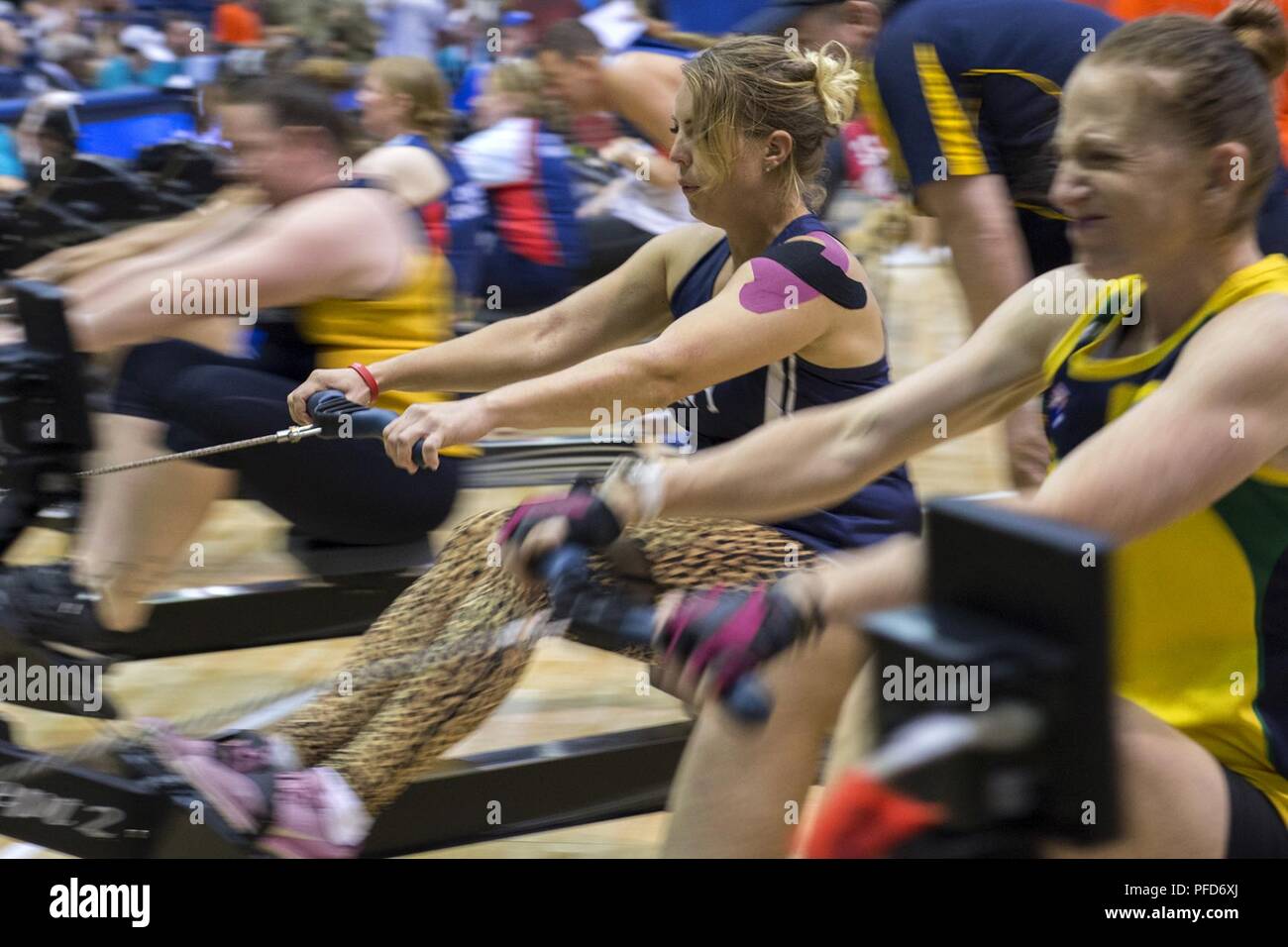 Team Navy Petty Officer 3rd Class Susan Guzowski competes in the 2018 ...