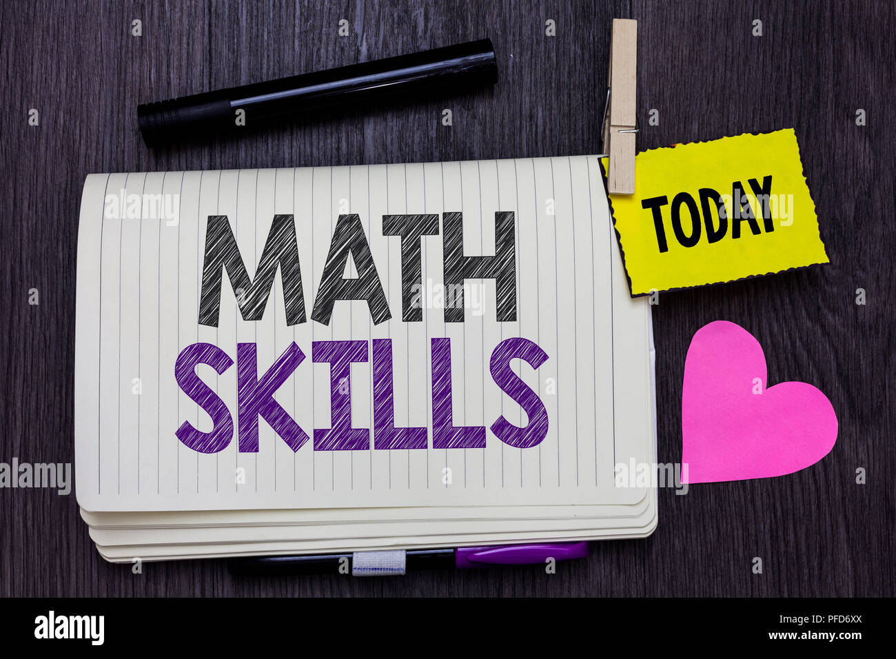 Text sign showing Math Skills. Conceptual photo starting to learn how ...