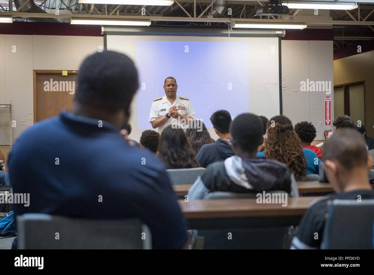 Everett, Wash. (June 09, 2018) Rear Adm. Gary Mayes, commander, Navy ...