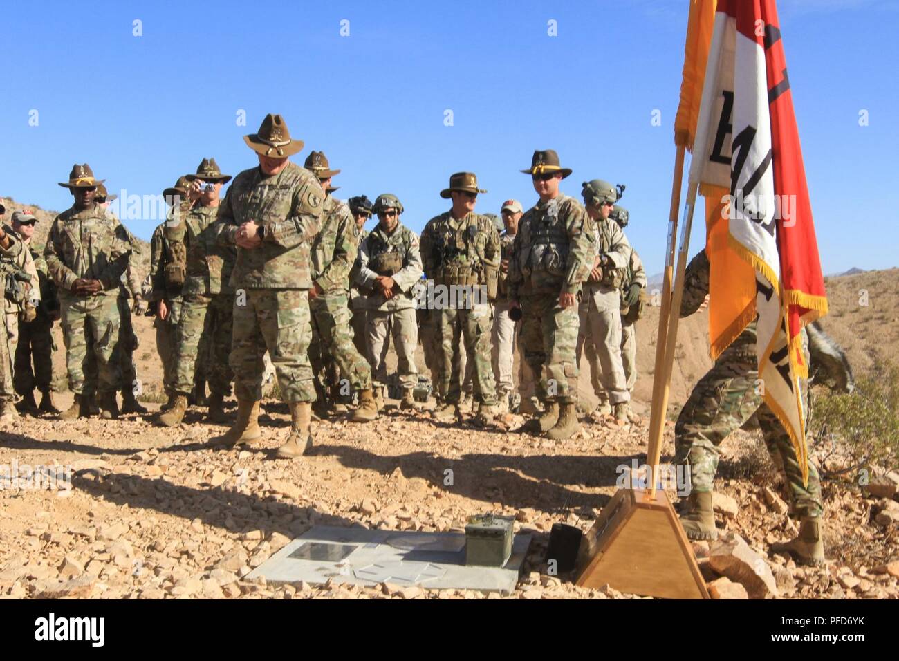 U.S Army COL. Joseph Clark, commander, 11th Armored Cavalry Regiment ...