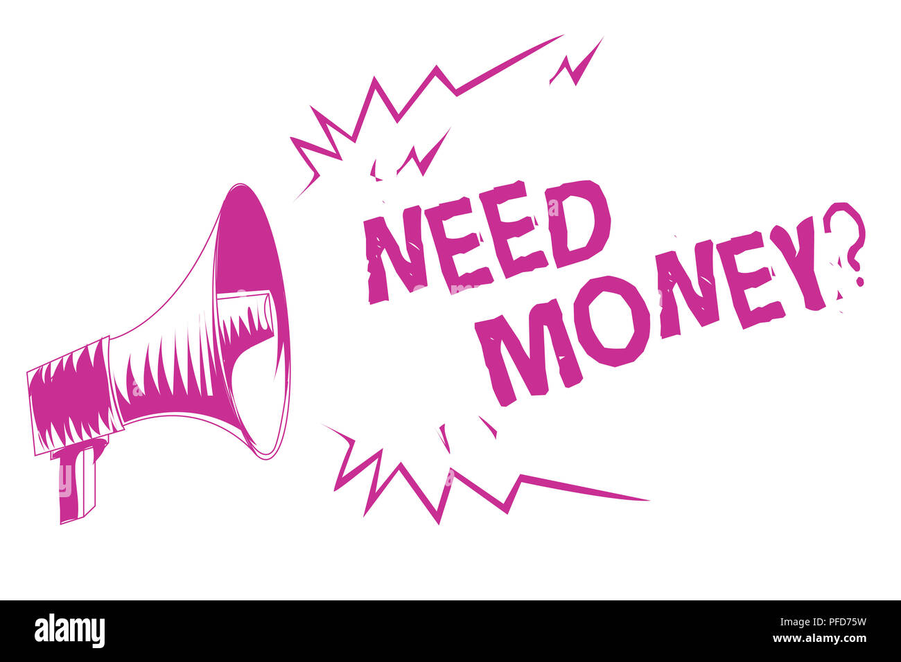 Asking for financial help Cut Out Stock Images & Pictures - Alamy