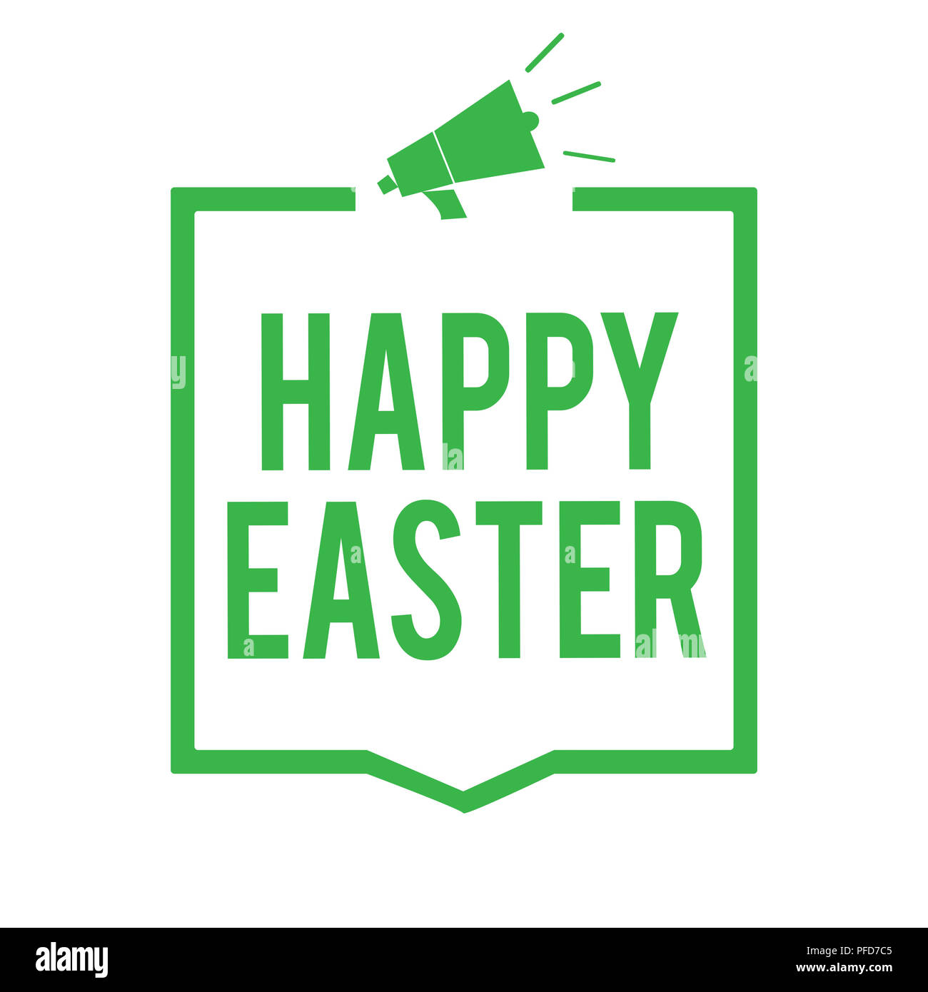 Writing note showing Happy Easter. Business photo showcasing Christian ...