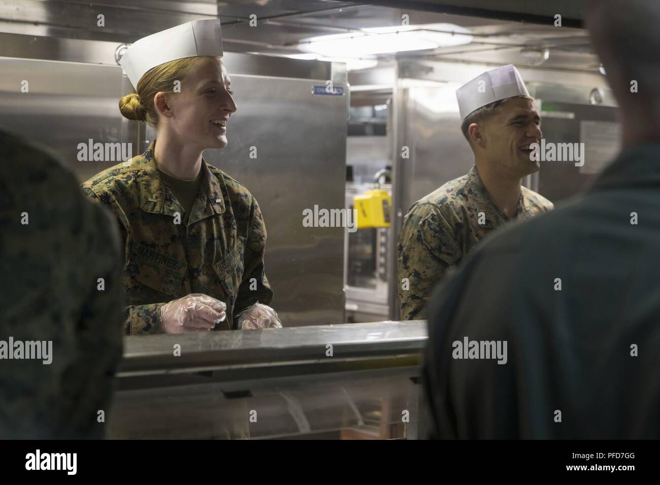 1st Lt. Mallory Martinez (left) the deputy communication strategy and ...