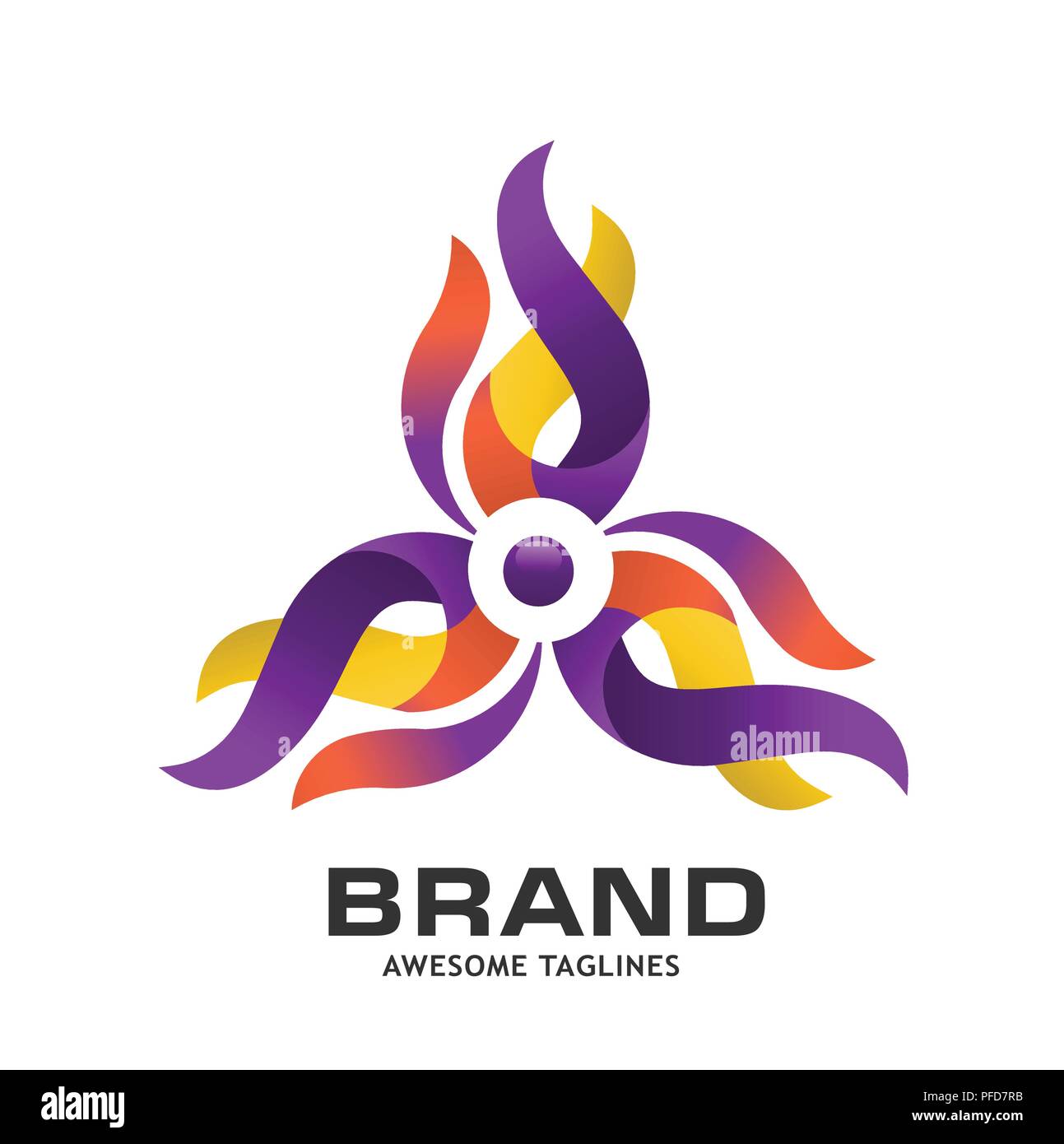Fire triangle Stock Vector Images - Alamy