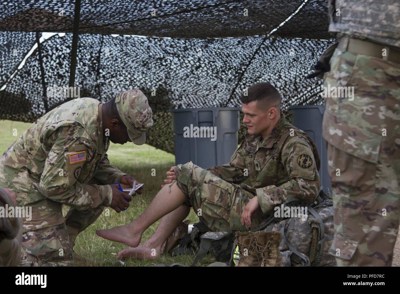 Spc. Zachary Cockrill, a military police Soldier with HHD, 97th ...