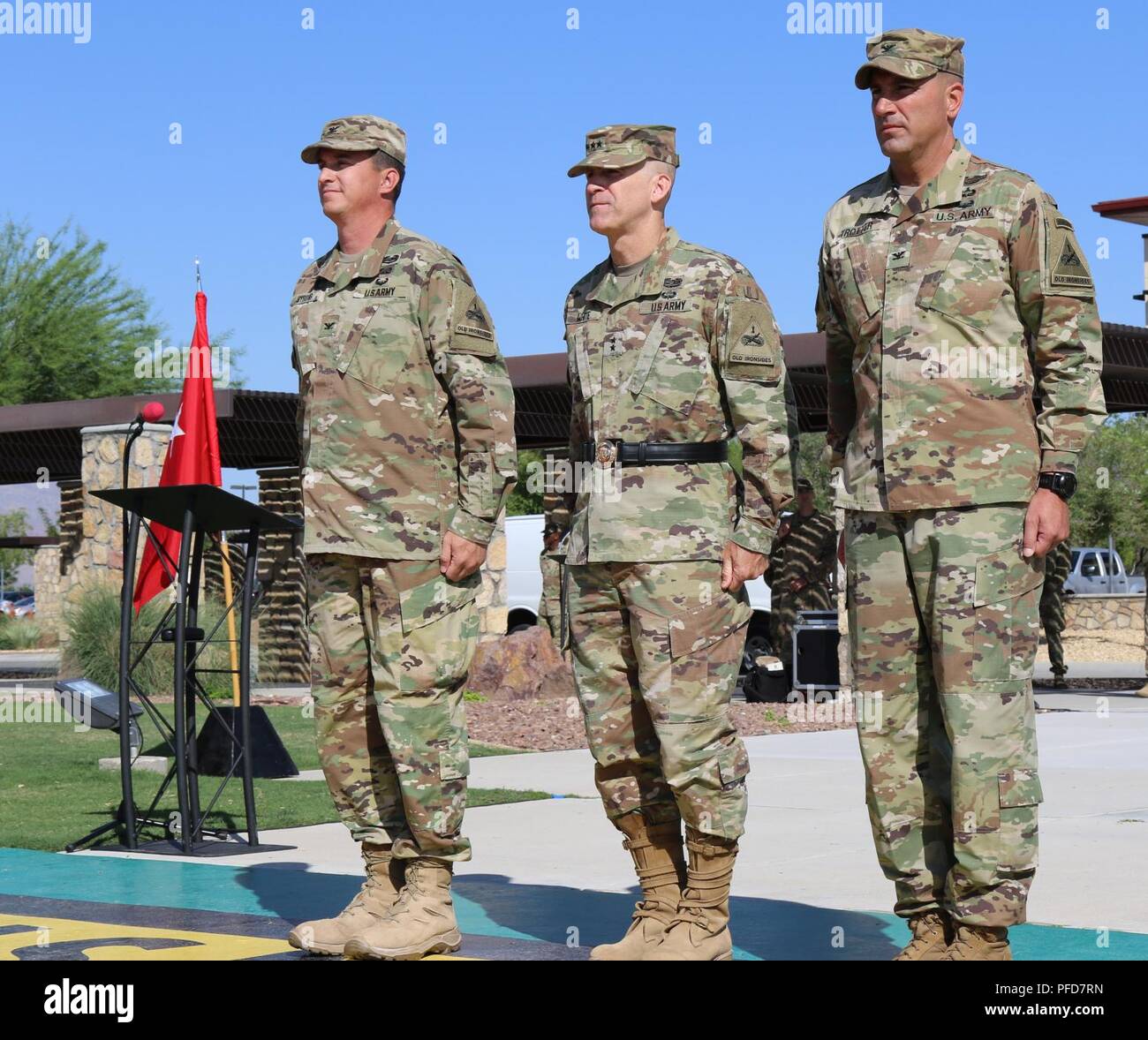 Soldiers and leaders bid farewell to Col. Eric S. Strong and his family ...