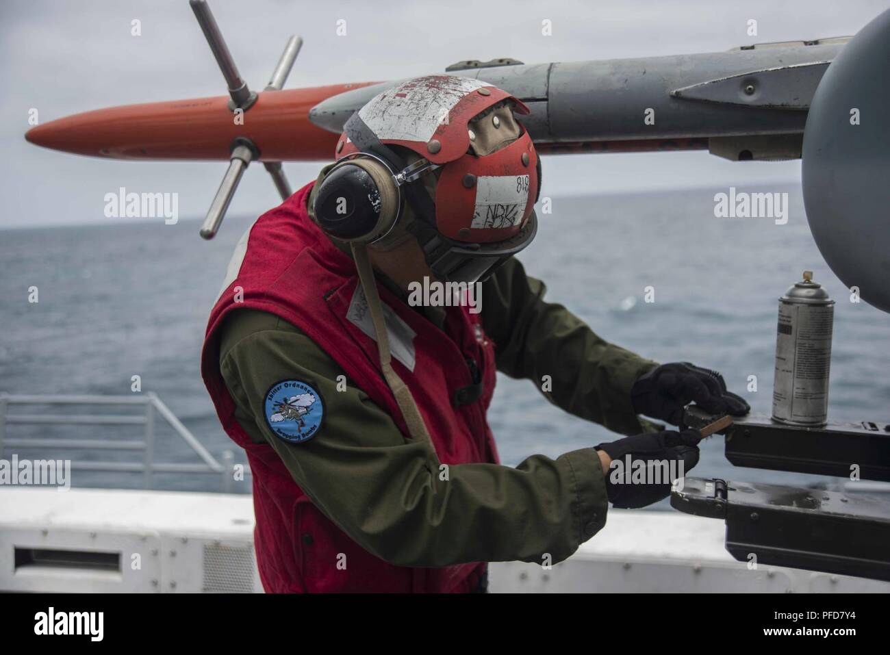 PACIFIC OCEAN (JUNE 6, 2018) Marine Corps Cpl. Alfredo Vasquez ...