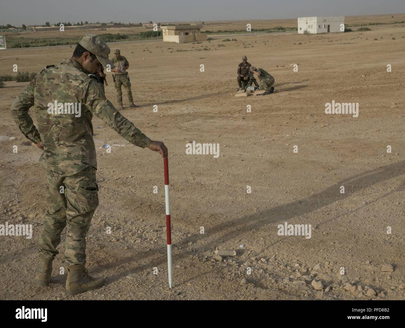 Border Guard Force members, assigned to 2nd Battalion, 4th Brigade ...
