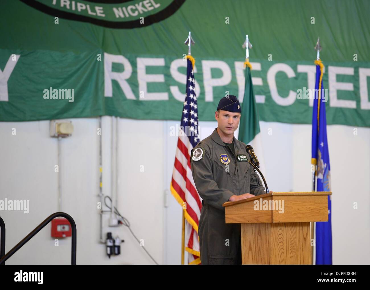 Col. Richard Nelson, 31st Operations Group commander, presided over the ...