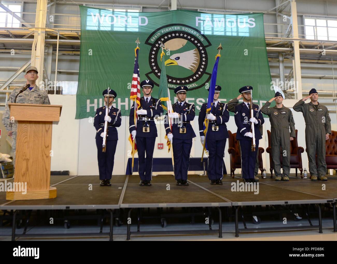Col. Richard Nelson, 31st Operations Group commander, presided over the ...
