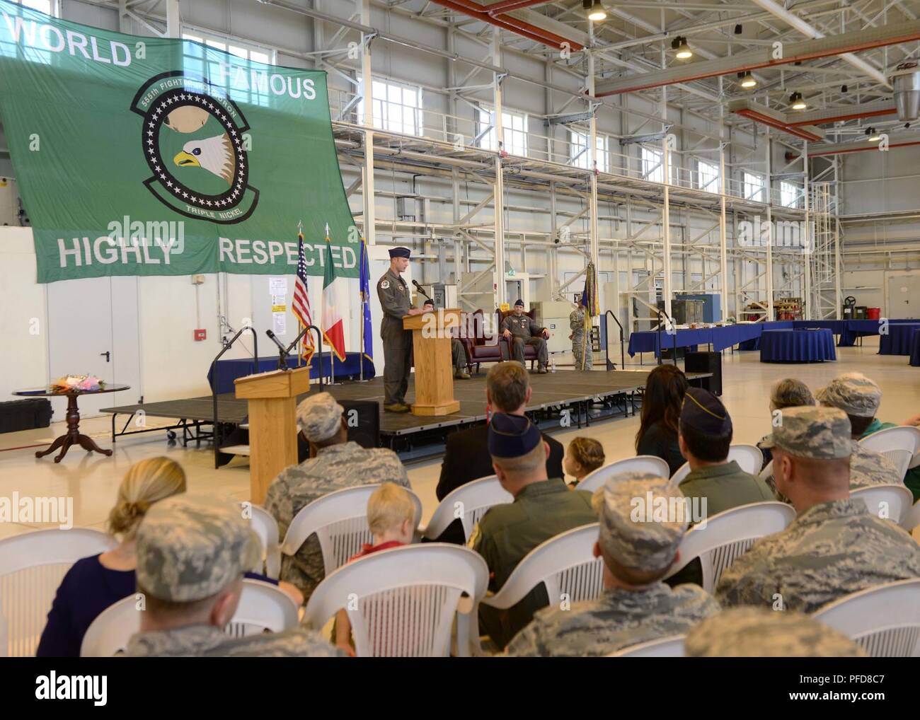 Col. Richard Nelson, 31st Operations Group commander, presided over the ...