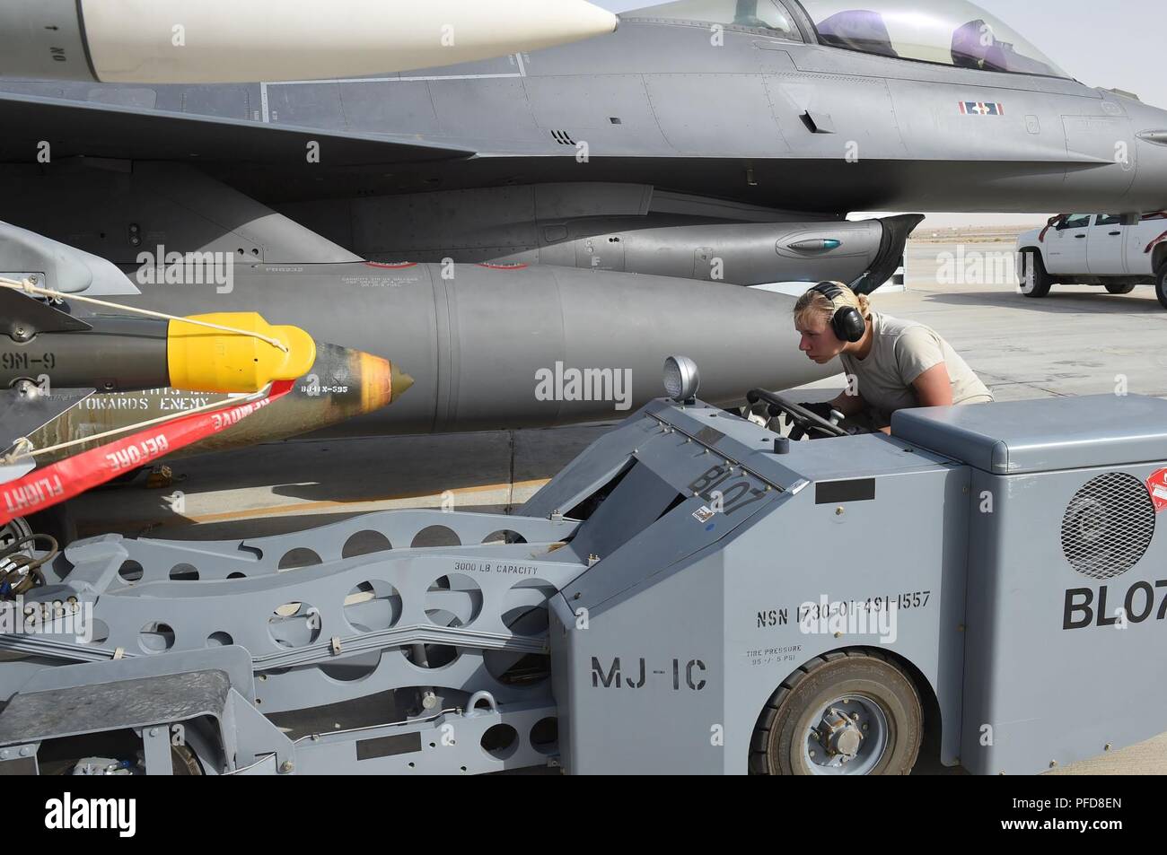 Staff Sgt. Rikki Ruhanen, 179th Expeditionary Fighter Squadron weapons ...