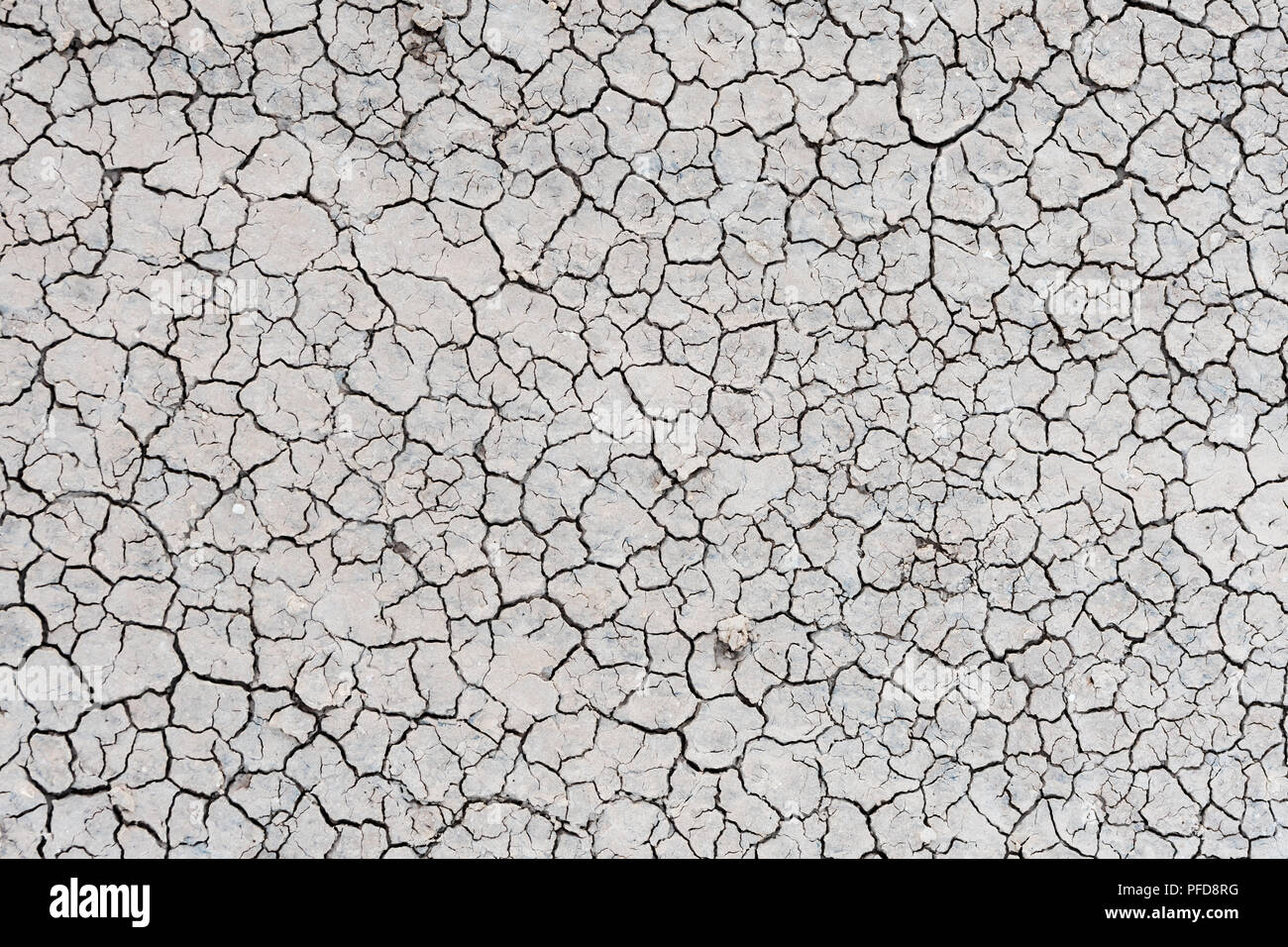 Cracking Dirt Ground Background in Badlands National Park Stock Photo ...