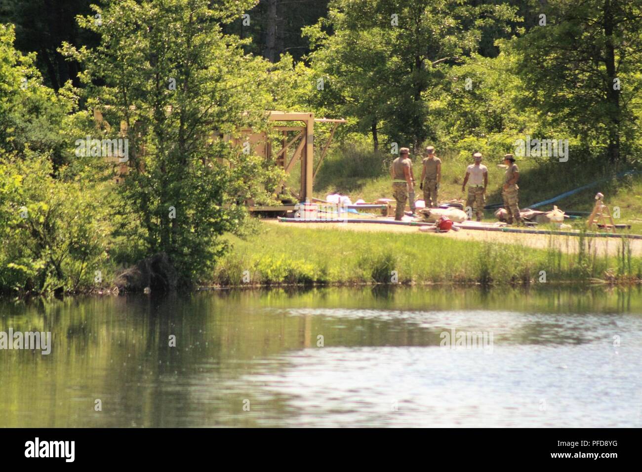 Soldiers at Fort McCoy, Wis., for training in the 86th Training ...