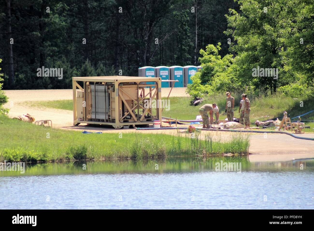 Soldiers at Fort McCoy, Wis., for training in the 86th Training ...