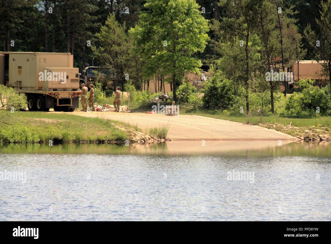 Soldiers at Fort McCoy, Wis., for training in the 86th Training ...