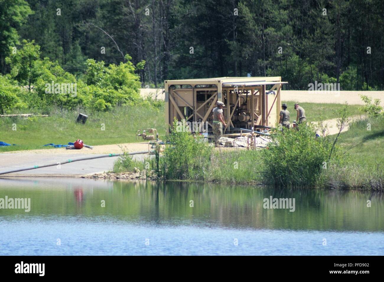 Soldiers at Fort McCoy, Wis., for training in the 86th Training ...