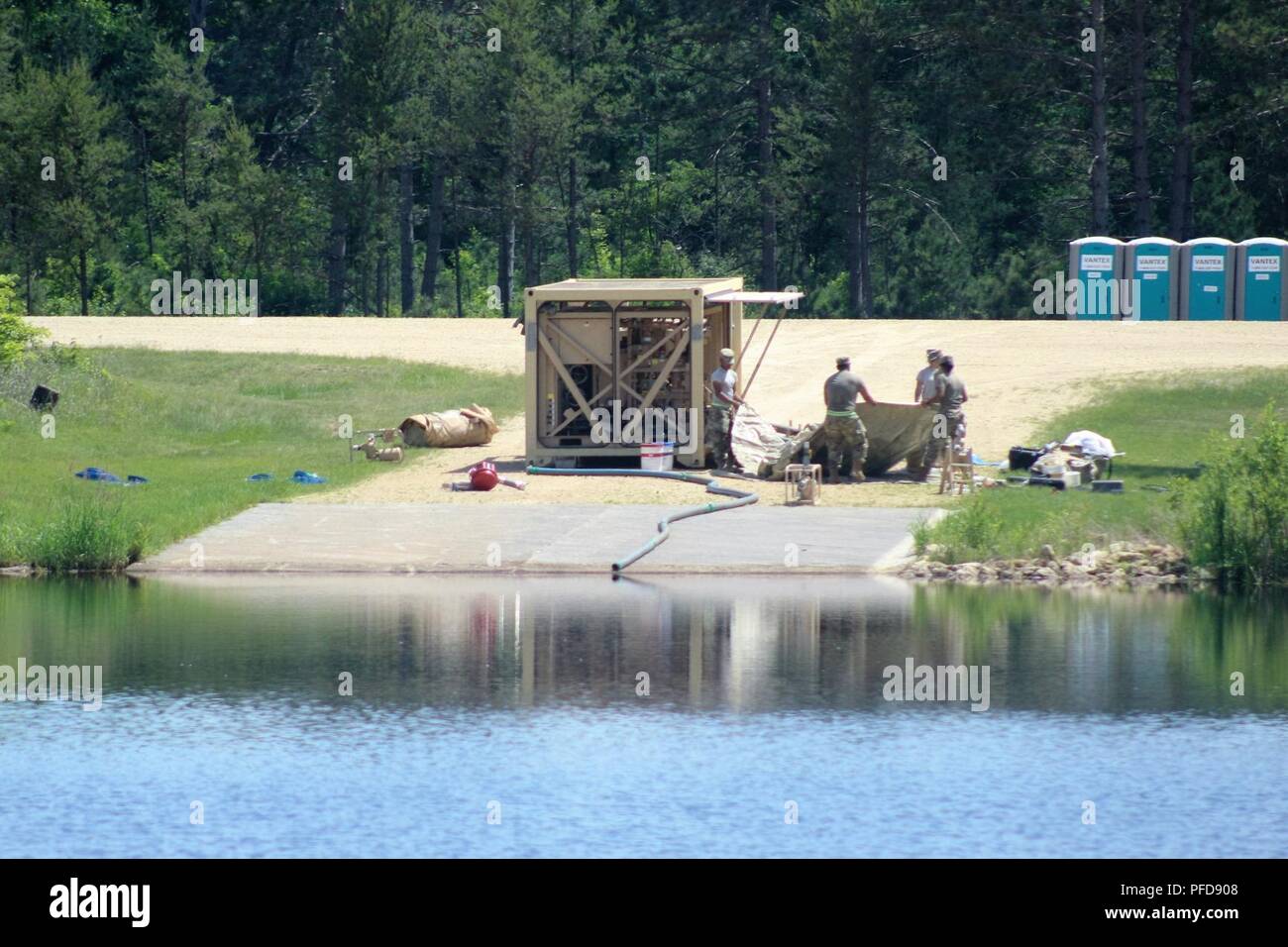 Soldiers at Fort McCoy, Wis., for training in the 86th Training ...