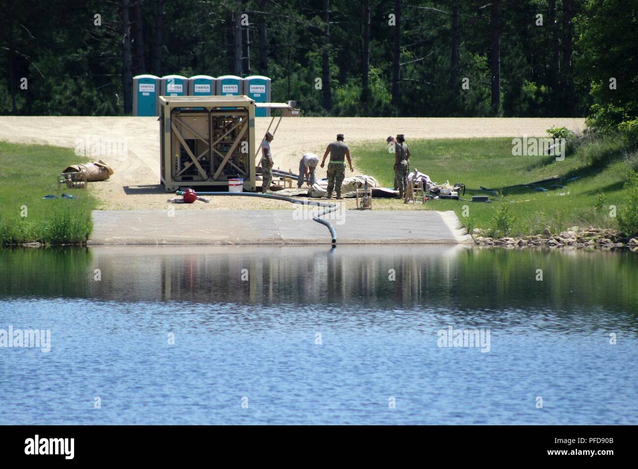 Soldiers at Fort McCoy, Wis., for training in the 86th Training ...