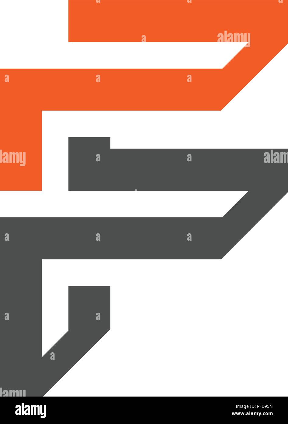 unique letter F creative logo template vector illustration, Logo for ...