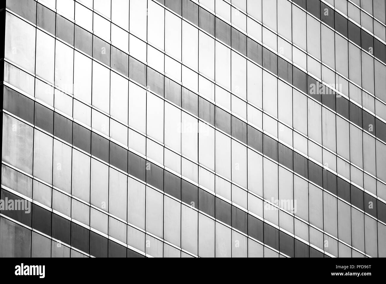 commercial building in Hong Kong with B&W color Stock Photo - Alamy