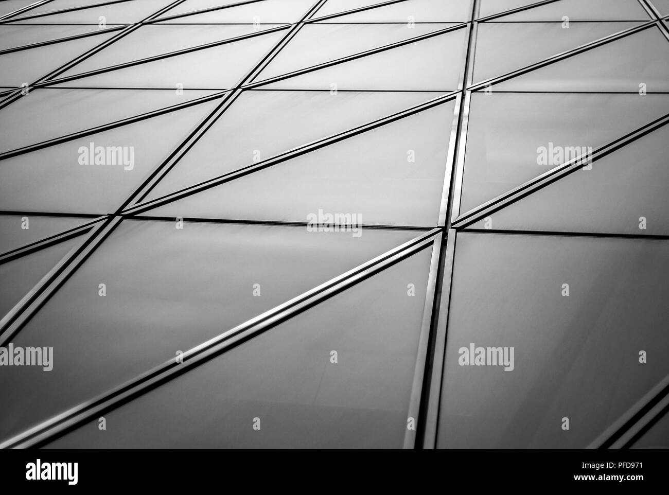 commercial building in Hong Kong with B&W color Stock Photo - Alamy