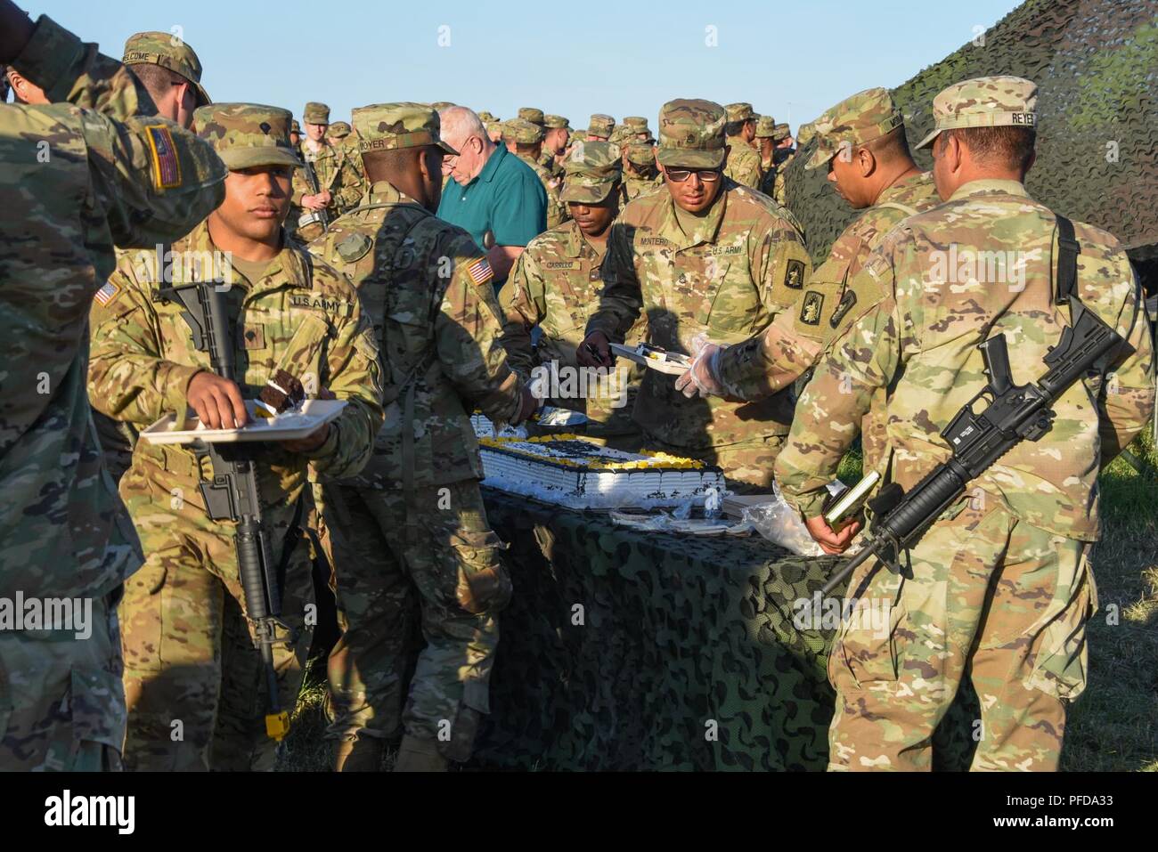12th Combat Aviation Brigade celebrates the Army’s Birthday earlier due ...