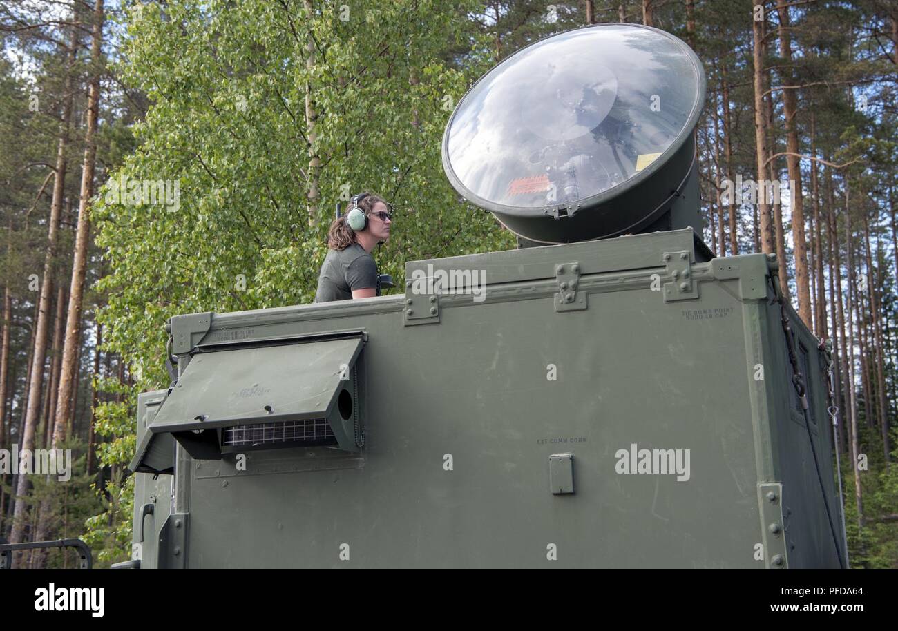 Lauren Torstrom from Ramstein, a radar operator out of Air Base ...