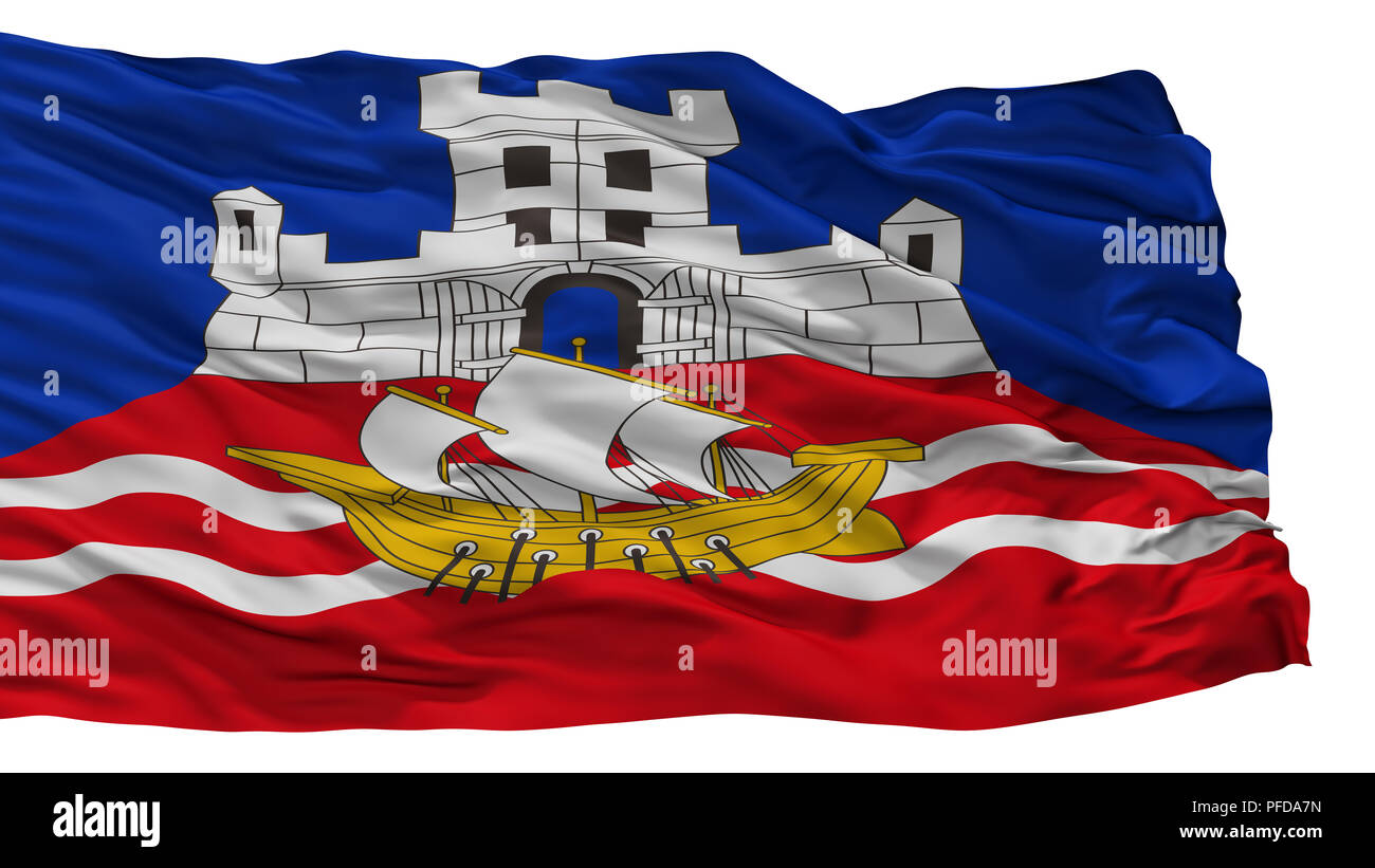3d flag belgrade serbia hi-res stock photography and images - Alamy